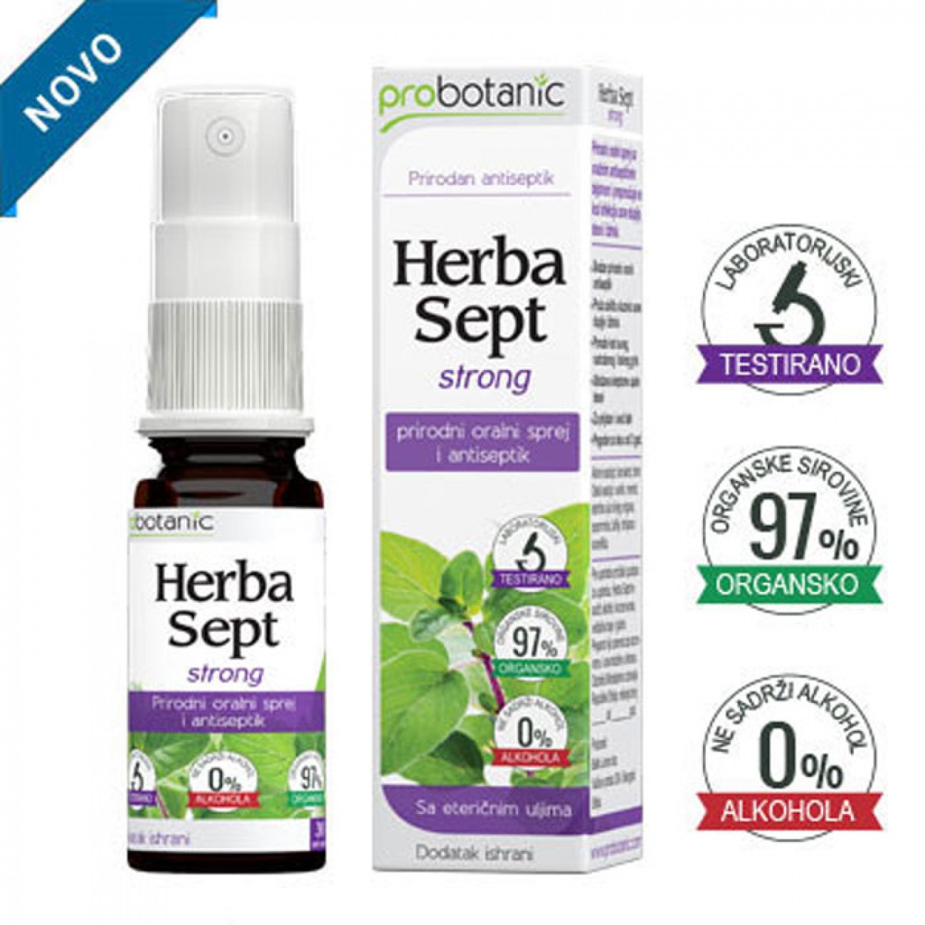 PROBOTANIC HERBA SEPT SPREJ ZA GRLO 30ml | Apoteka Valerijana