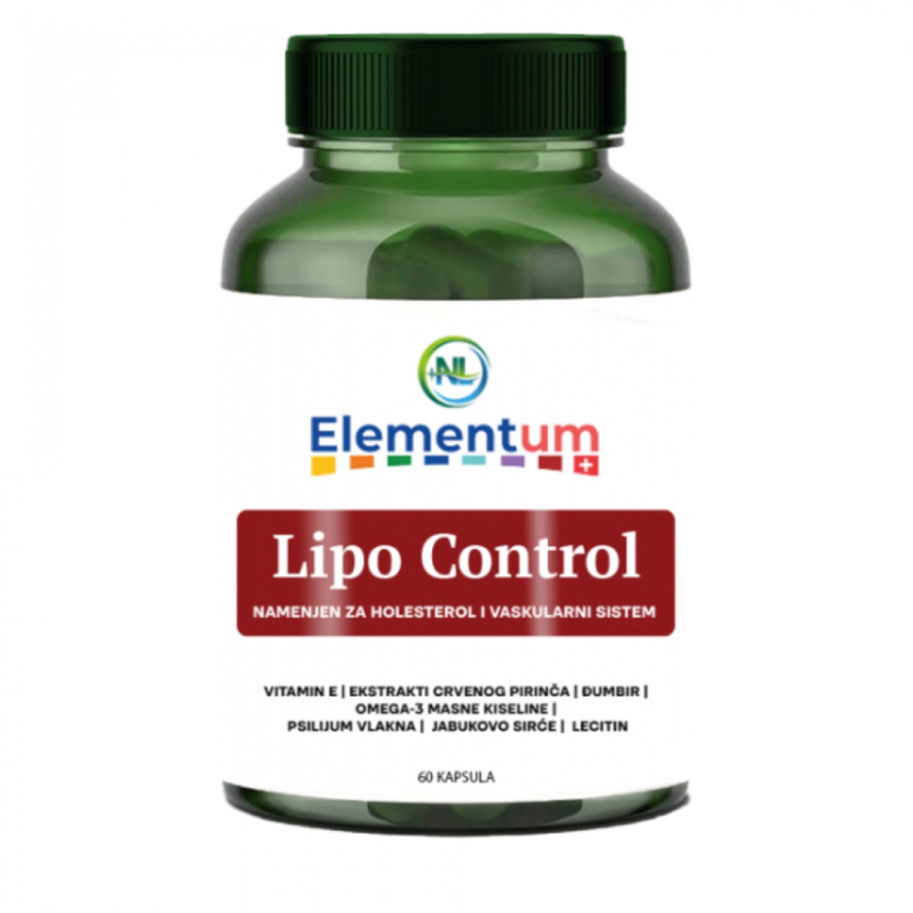 ELEMENTUM LIPO CONTROL KAPSULE A60 - REGULACIJA HOLESTEROLA - | Apoteka ...